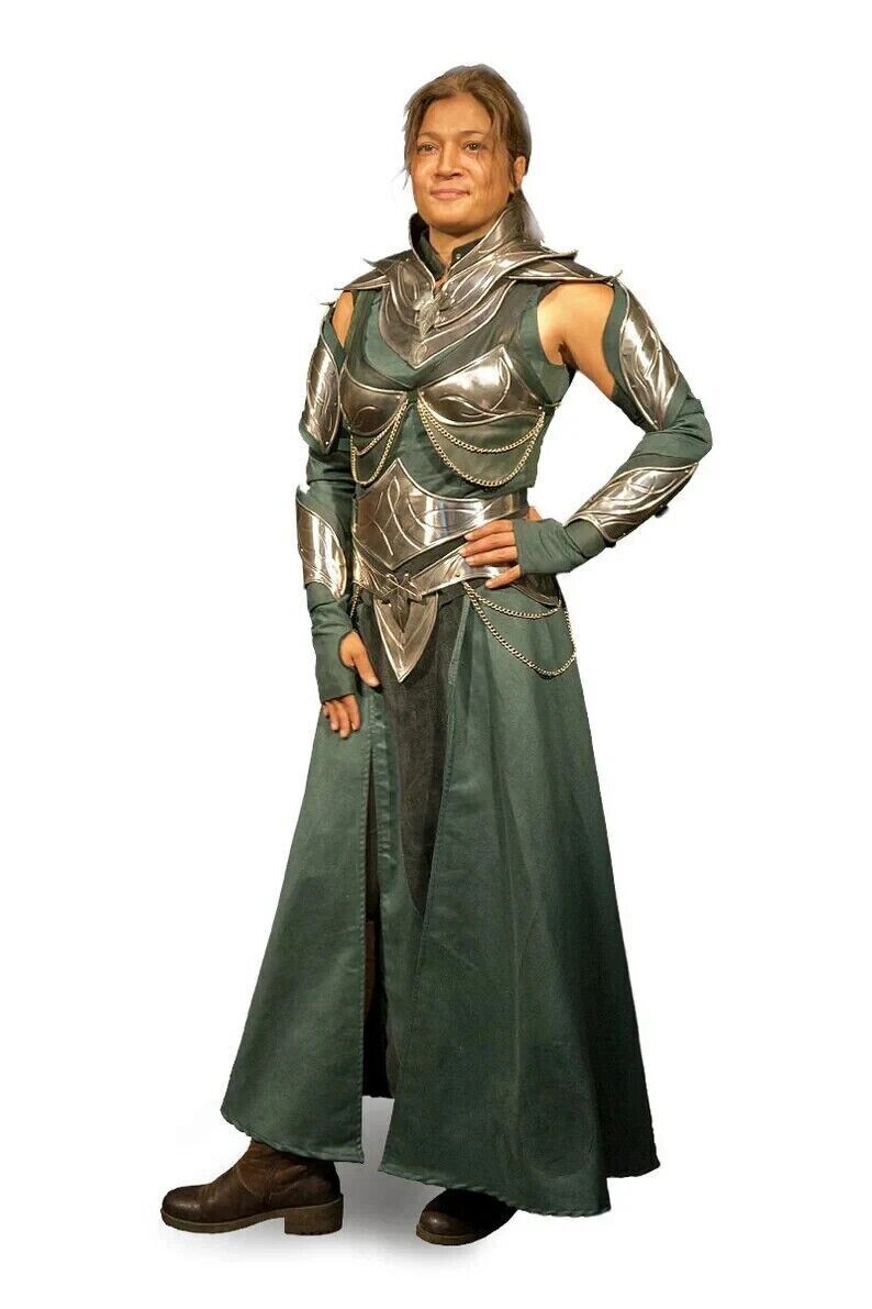 Medieval Eleven Warrior Lady Half Body Armor Suit Dwarf Larp Armor Suit ...