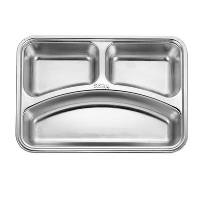 Divided Plate Multi Grids Food Storage Plate Divided Holder Home Plate ...