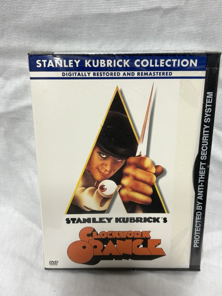 A Clockwork Orange DVD 1971 Stanley Kubrick Widescreen Snapcase New ...