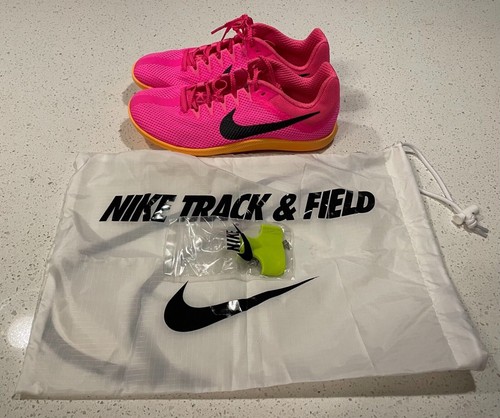 Nike Zoom Rival Distance Hyper Track Shoes Spikes Pink Men's Size 13 ...