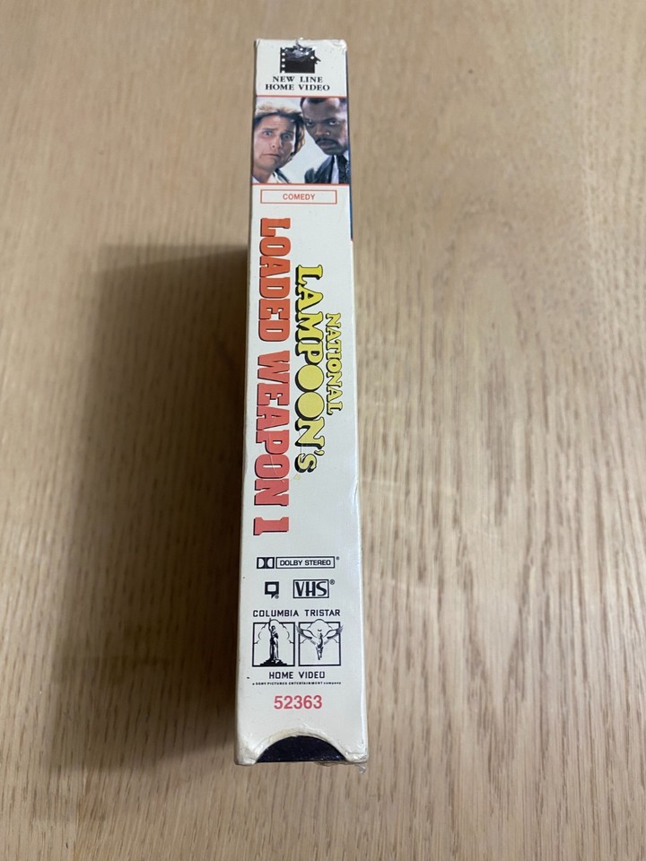 National Lampoon's Loaded Weapon 1 VHS 1993 Emilio Estevez Resealed ...