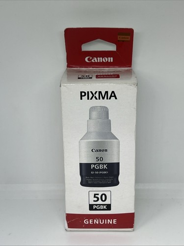 Canon GI-50 PG-BK Black ink bottle Genuine And Brand New | eBay