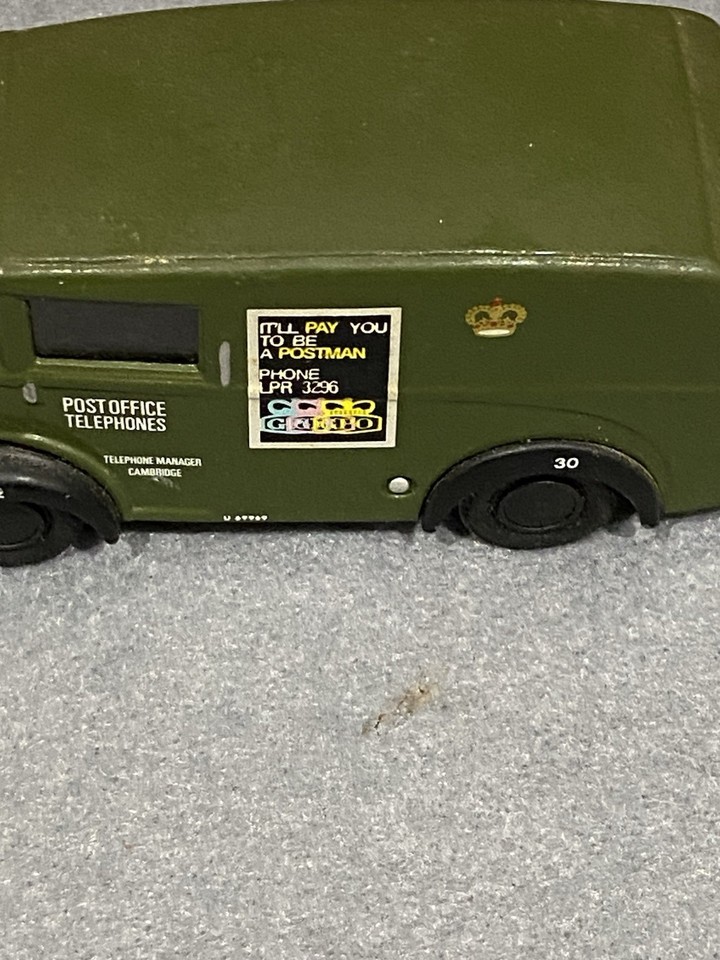 Die Cast Corgi Morris J Type Gpo Van In Good Condition No Box | eBay UK