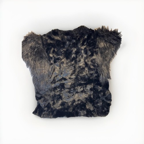 Skaist Taylor Neiman Marcus Target Collab Retro Boho Black Faux Fur ...