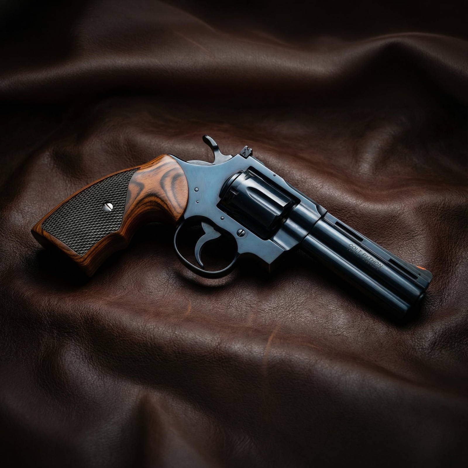 Grips for Rock Island M200 and M206 Rosewood Checkered Oversize wrap ...