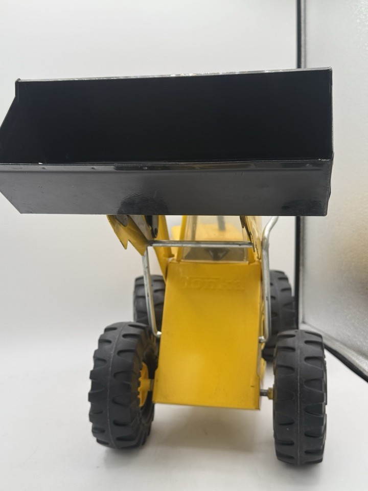 Vintage TONKA LOADER MIGHTY TURBO-DIESEL XMB-975 FRONT END BUCKET ...