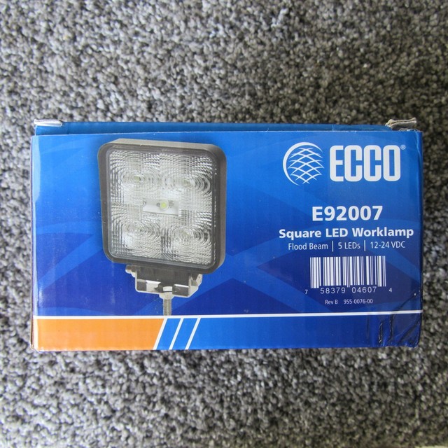 ECCO E92007 Square LED Worklamp Flood Beam 5 LEDs for sale online | eBay