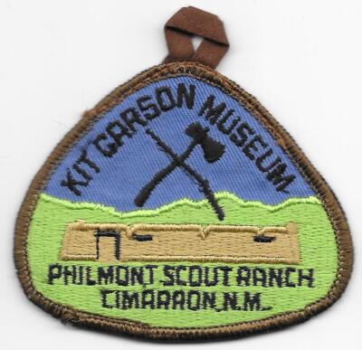 Kit Carson Museum Plastic Back Philmont Scout Ranch Boy Scouts of ...