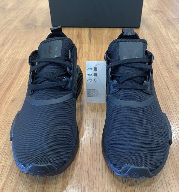 Size 8.5 - adidas NMD R1 Triple Black - FV9015 for sale online | eBay