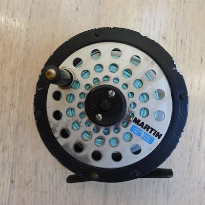 Vintage Martin Fly Fishing Reel Model 63 Silver Spool | eBay