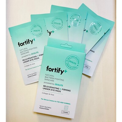 Fortify Rejuvenating Protecting Under Eye Pads Eye Mask Pack of 5 Pairs ...