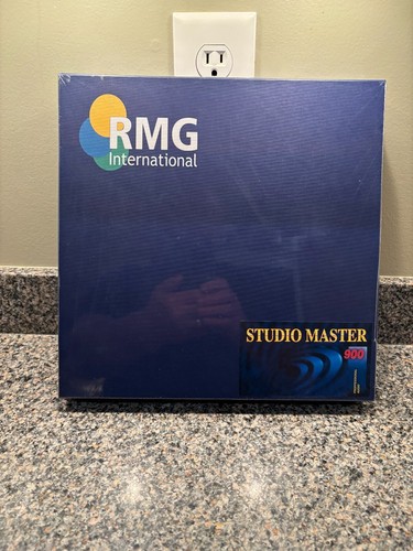 New RMG Studio Master 900 10.5" 1/4" 2500' Metal Reel to Reel Tape lot ...