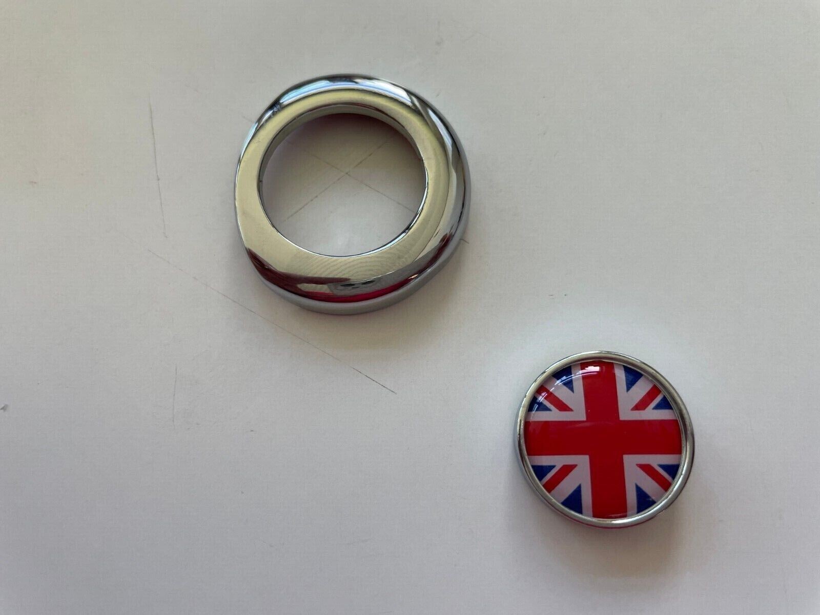 STARTKNOPF STARTBUTTON UNION JACK FARBIG FÜR MINI COOPER R55 R56 R57 ...