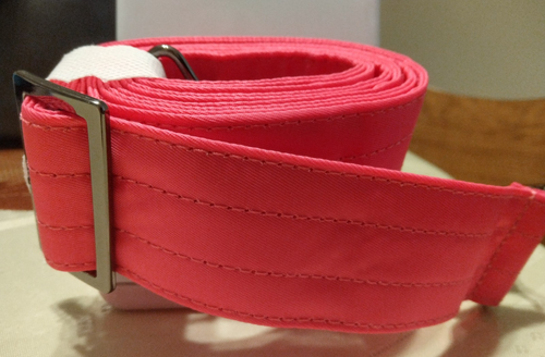 1 Lug Bag Crossbody Shoulder Strap-Magenta -Gunmetal Hardware New | eBay