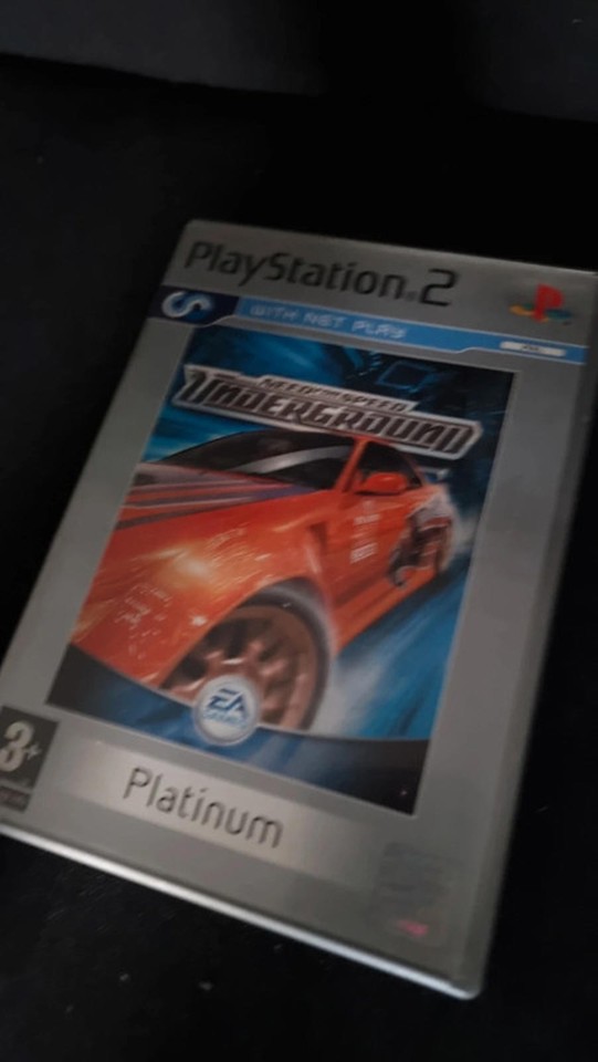 Need for Speed Underground platinum PS2 PlayStation 2 Game Boxed | eBay UK