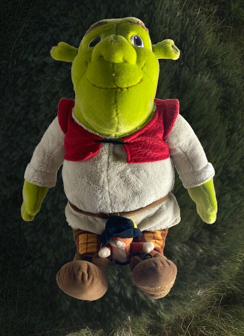 Dreamworks Macy’s 2007 Shrek Plush 18 " With Boots Finger Puppet | eBay