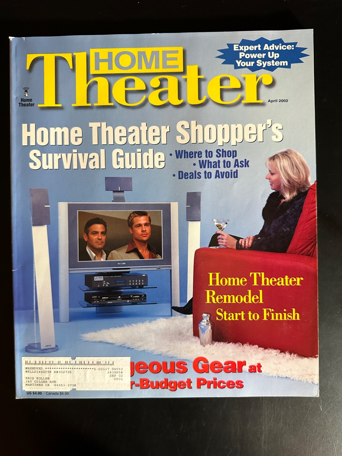 Home Theater Magazine Volume 9 No. 4 April 2002 0439 | eBay
