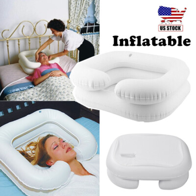 Inflatable Shampoo Basin Sink Portable Drain Hair Washing Blow Up ...