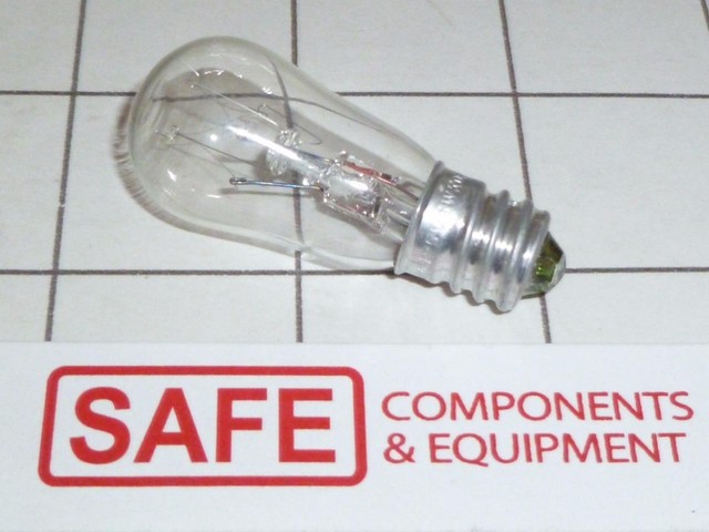 Sylvania 16943-0 Lamp 6S6-155V Clear Bulb 6W 155V S6 Candelabra Base ...