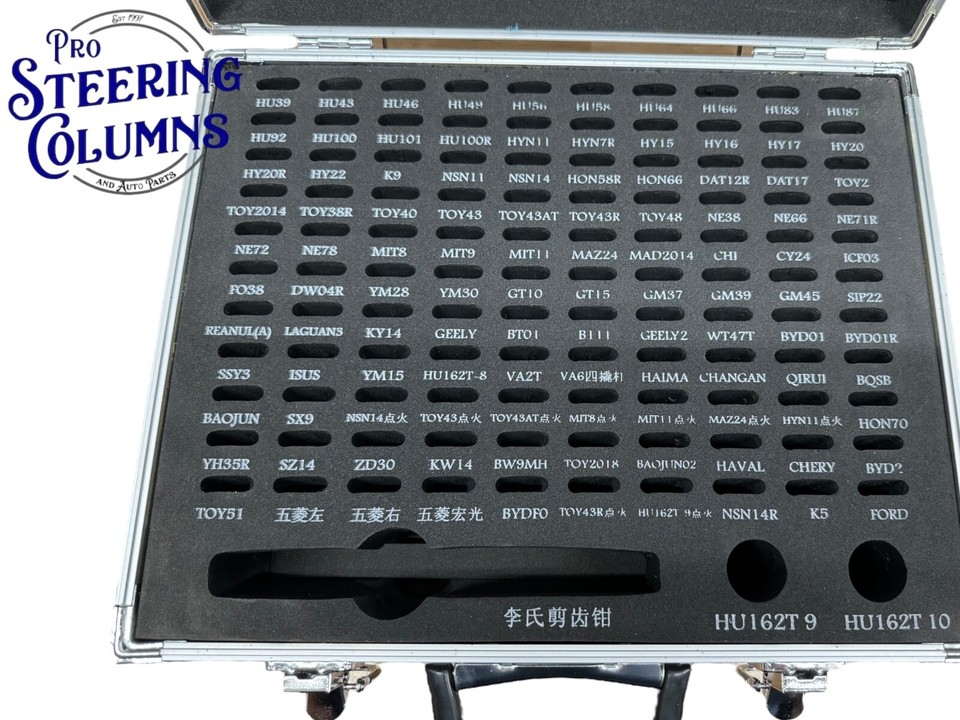 2 in 1 ORIGINAL LISHI 110 TOOL CARRY STORAGE CASE LOCKSMITH LISHI HAND ...