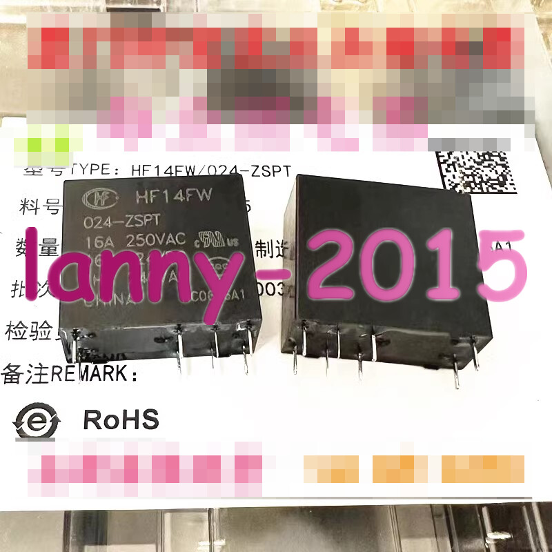 1PC New HF14FW-024-ZSPT 24V 16A 8-pin HF relay #HJ | eBay