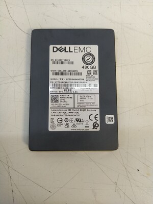 Dell EMC MTFDDAK480TDS 480Gb SSD SATA 6Gbps | eBay