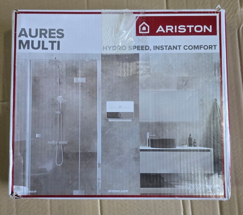 Ariston AURES Multi Electric Instantaneous Water Heater 9.5kW, Multi ...
