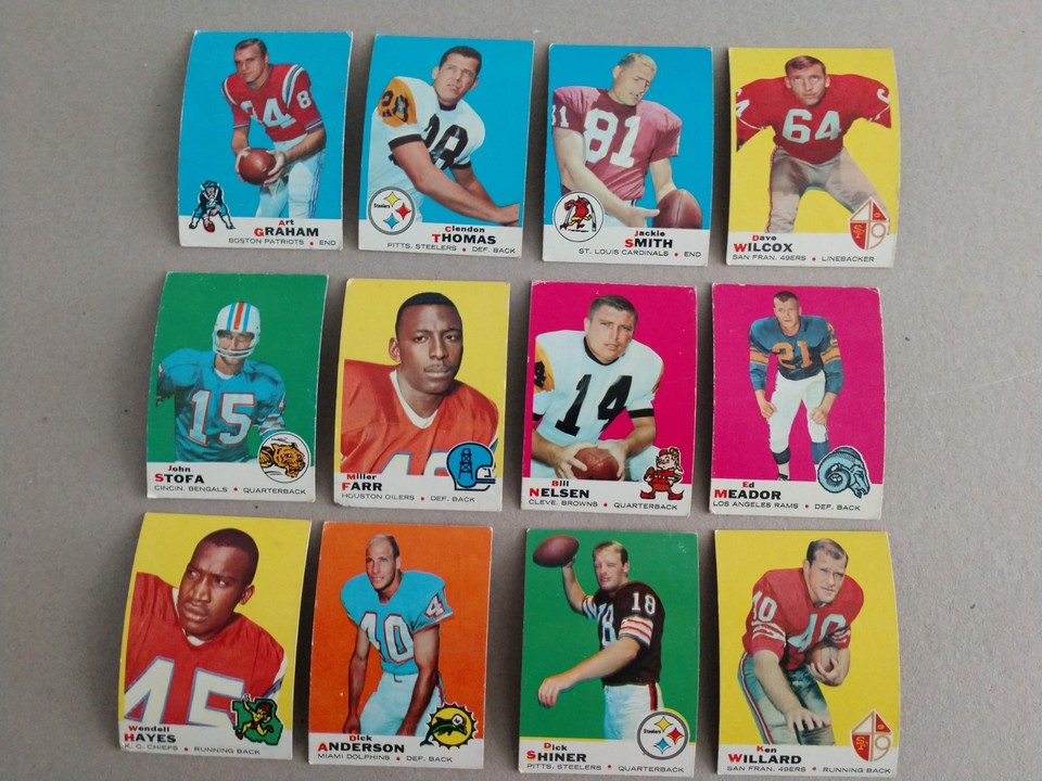 1969 Topps 56 card Football Lot | eBay