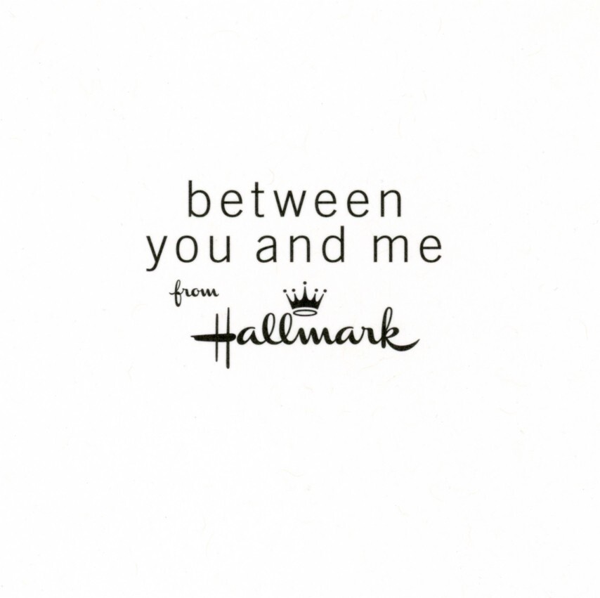 Heartfelt ROMANTIC CHRISTMAS Card — Between You And ME from Hallmark ...