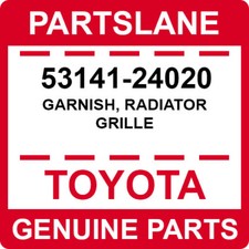 5314153030 Genuine Toyota Garnish Radiator 53141-53030 for sale online ...