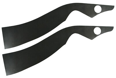 1932 Ford Rear Frame Boxing Plates Notched Steel 32 Pair Hot Rod Rat ...