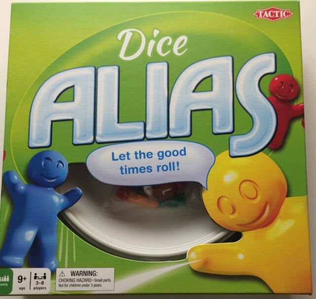 Dice Alias Board Game by Tactic for sale online | eBay