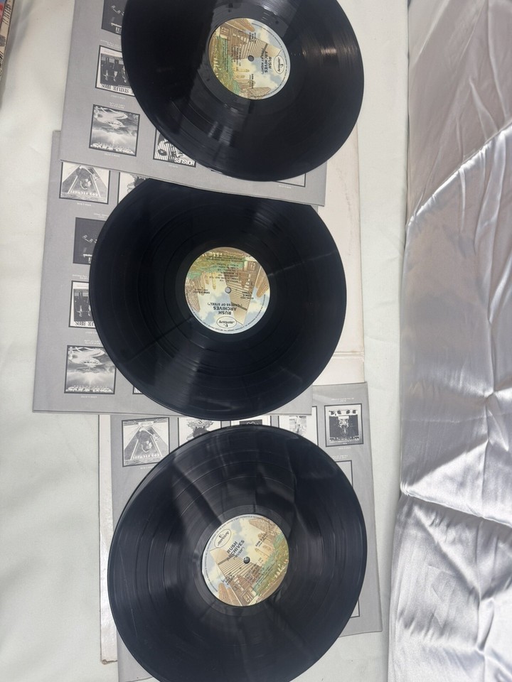 Rush Archives Record 3 Lp Album Set Vinyl Gatefold Cover Mercury Srm-3 ...