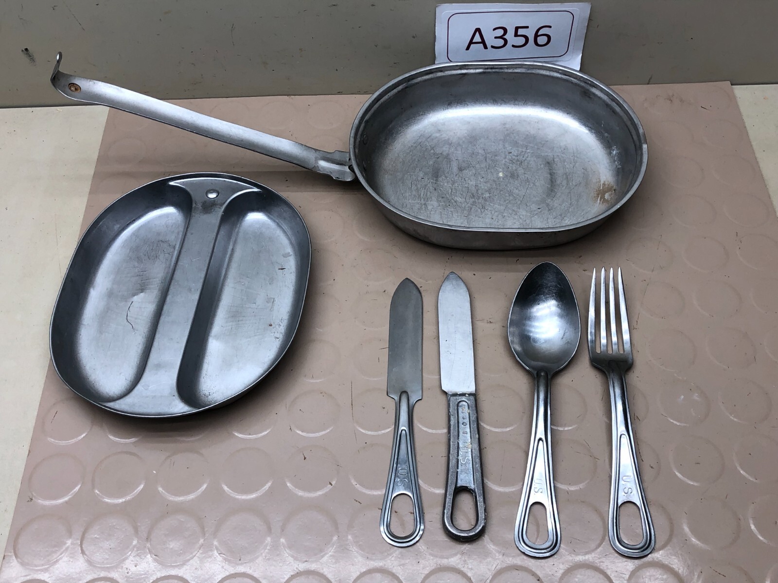Vintage Military MESS KIT w/ Utensils | eBay