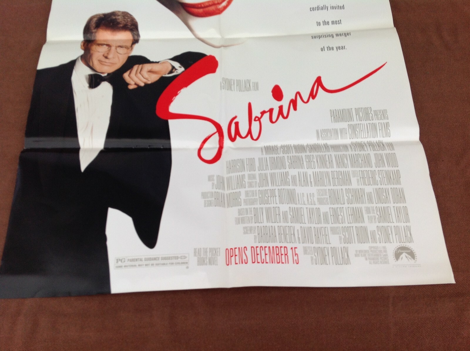 Sabrina 1995 Movie Poster