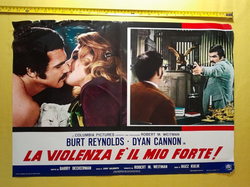 1973 SHAMUS Burt Reynolds Dyan Cannon Italian Fotobusta Movie Poster ...