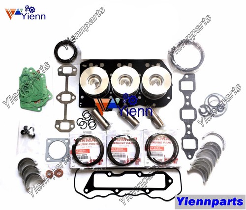 3TNV82A Overhaul Rebuild Kit For Yanmar Engine New Holland E20.2SR ...