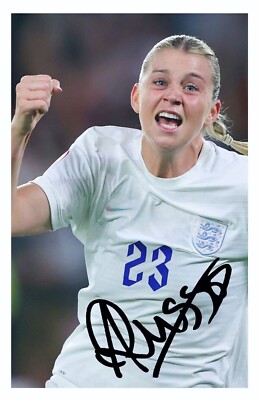 ALESSIA RUSSO - ENGLAND LIONESSES AUTOGRAPH SIGNED PHOTO POSTER | eBay UK