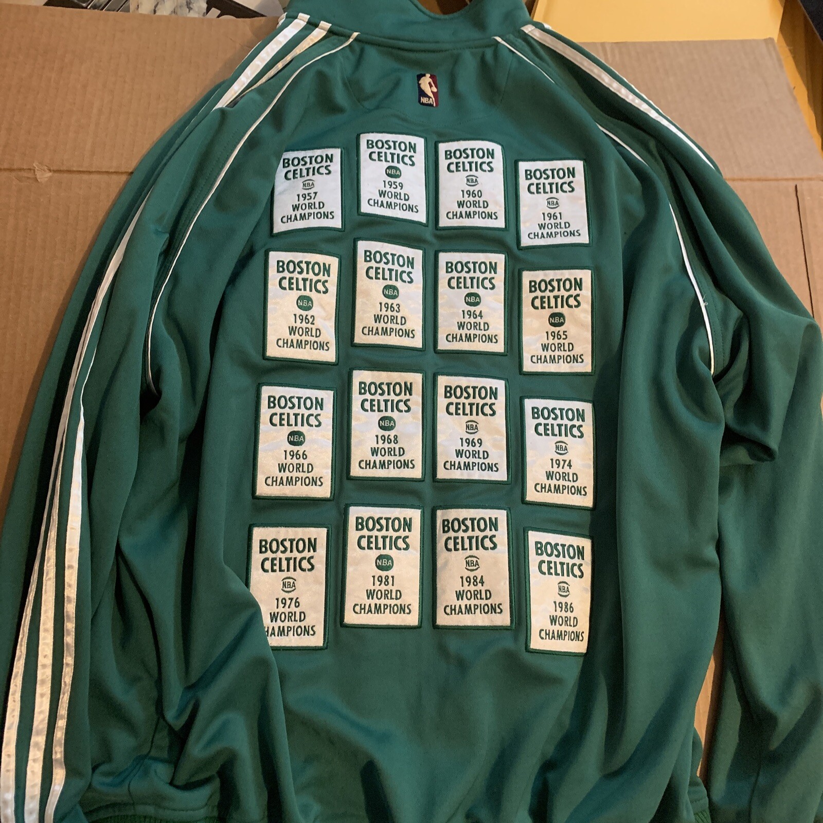 Adidas Boston Celtics Championship Banner Extra Large… - Gem