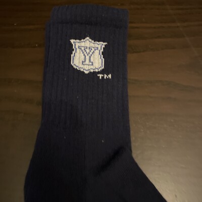 Yale University Socks - One Size Fits All - New Without Tags | eBay