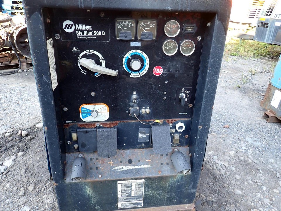 Miller Big Blue 500D Welder STRONG RUNNER! Deutz Diesel 500 Amp | eBay