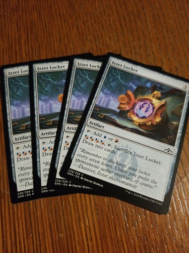 Mtg Izzet Locket x4 | eBay
