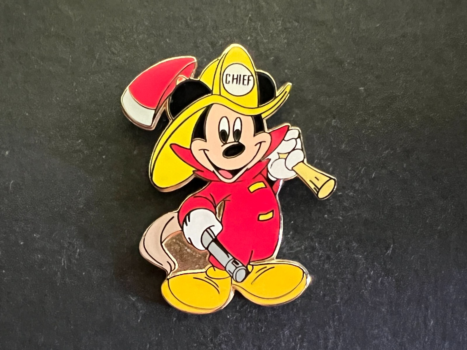 DLR - Firefighter Chief Mickey Mouse Retired Disney Pin 658 | eBay