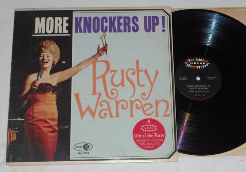 RUSTY WARREN-More Knockers Up! (1965) Mono JUBILEE LP w/2 order form ...
