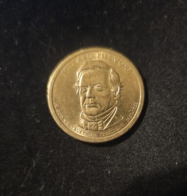 2010P MILLARD FILLMORE PRESIDENTIAL DOLLAR COIN | eBay