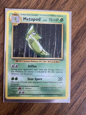 Pokémon TCG Metapod XY Evolutions 4/108 Regular Uncommon | eBay