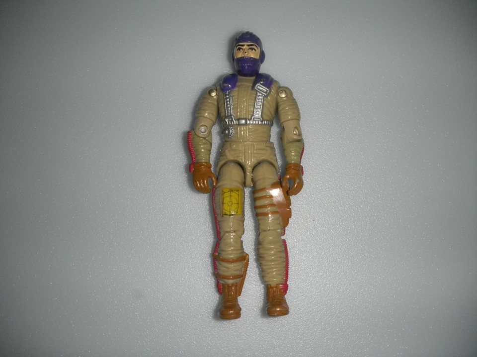 1987 Vintage G.I. GI Joe ARAH Cobra Gyro Viper Figure Uncut File Card ...