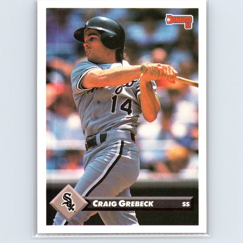 1993 Donruss - Craig Grebeck #199 - Chicago White Sox | eBay