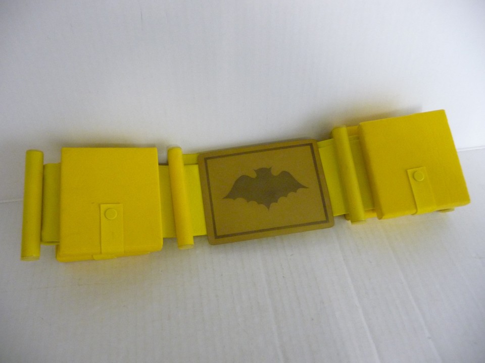 Vintage Batman Utility belt prop replica; Adam West 1960's era bat belt ...