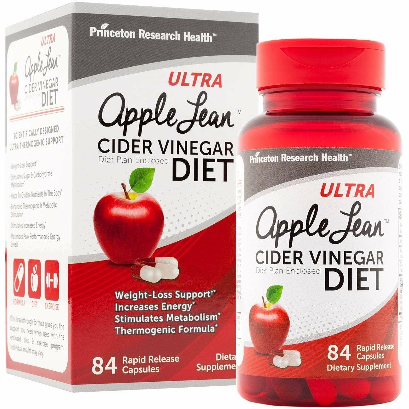 Ultra Apple Lean Cider Vinegar Diet Plan Rapid Release Capsules 101 ...
